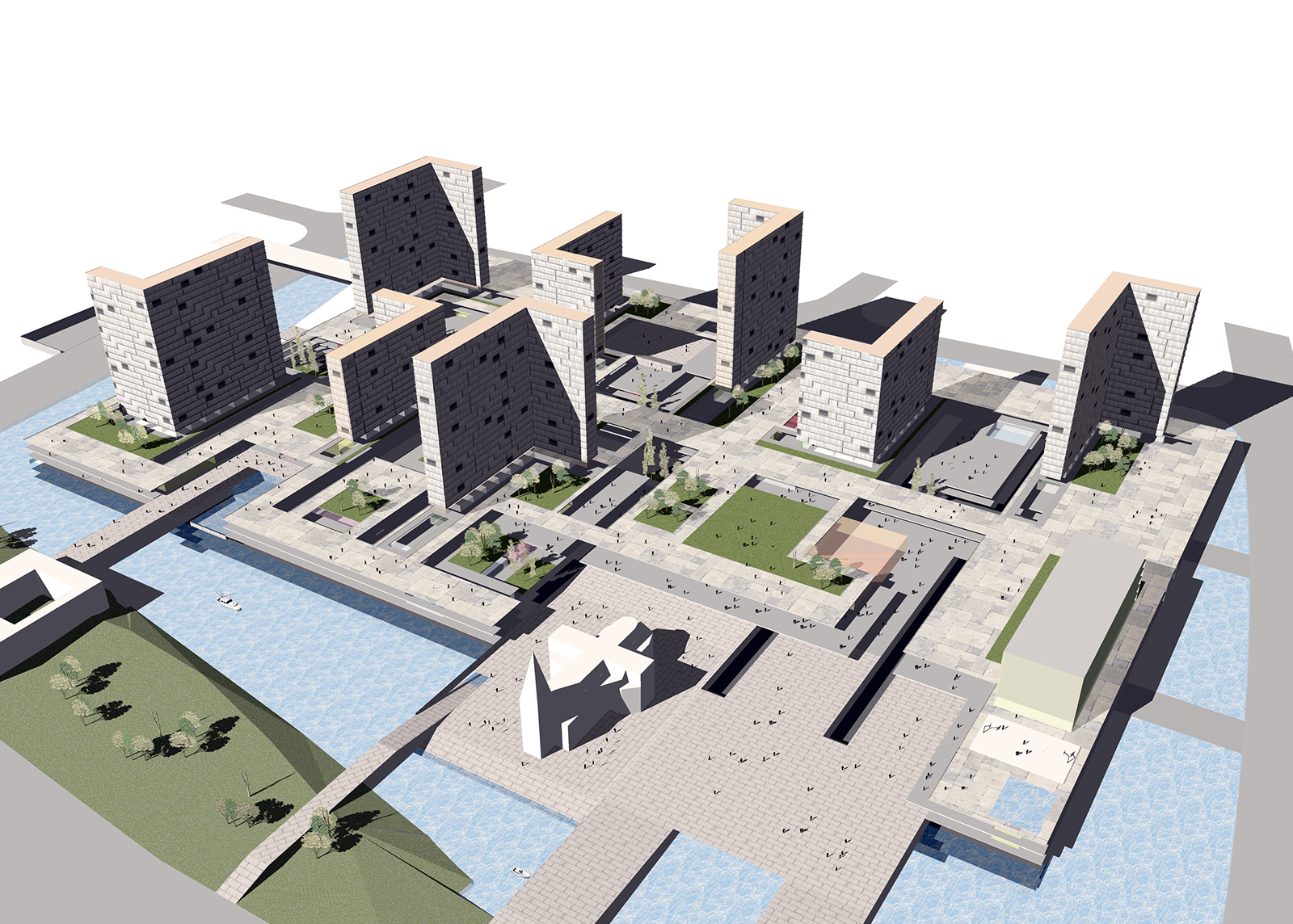 上海保利唐镇城市综合街区 – LEMANARC